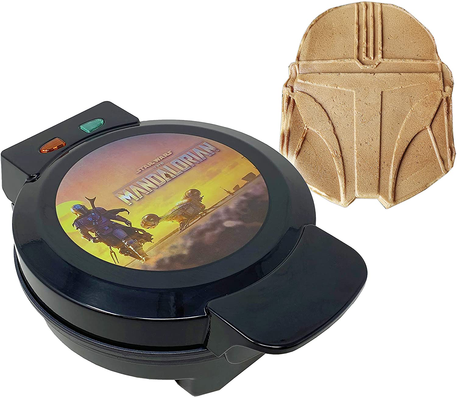 New The Mandalorian Mando's Helmet Shaped Waffle Maker available! | The ...