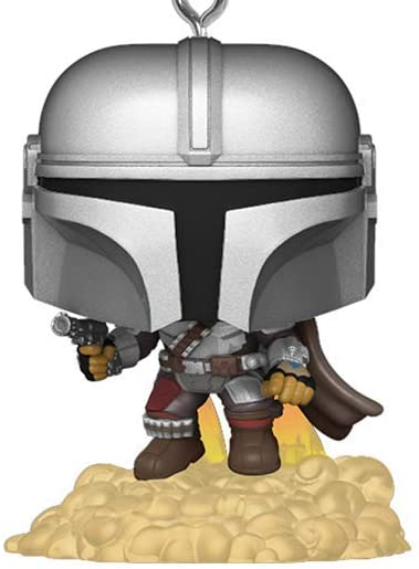 New The Mandalorian Mando with Blaster Funko Pop! Keychain available ...