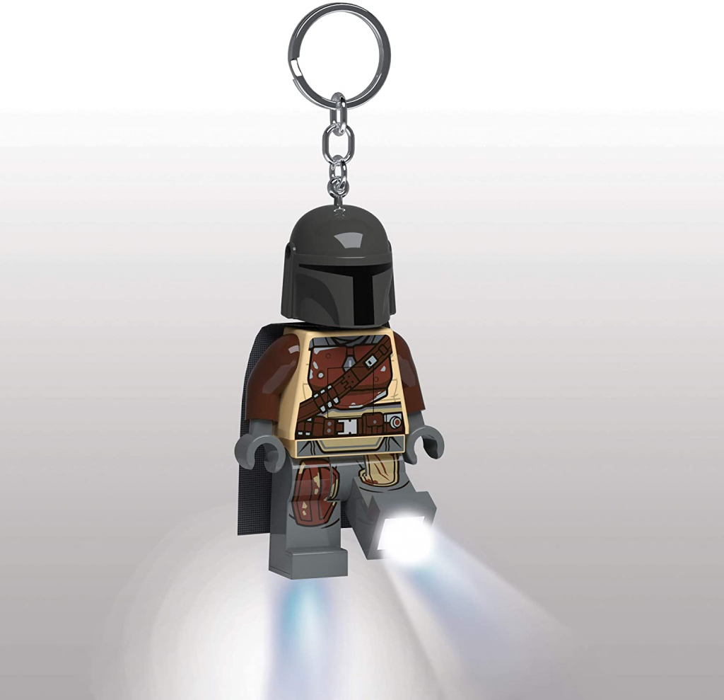 New The Mandalorian Mando Lego Mini Figure Keychain Light available ...