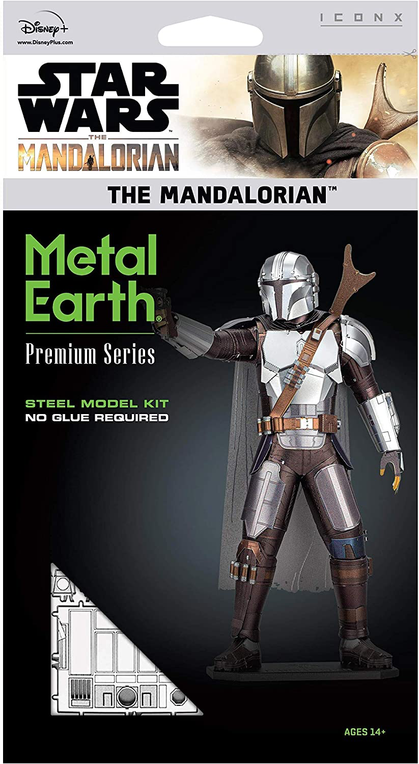 New The Mandalorian Mando (Din Djarin) 3D Metal Model Kit available ...