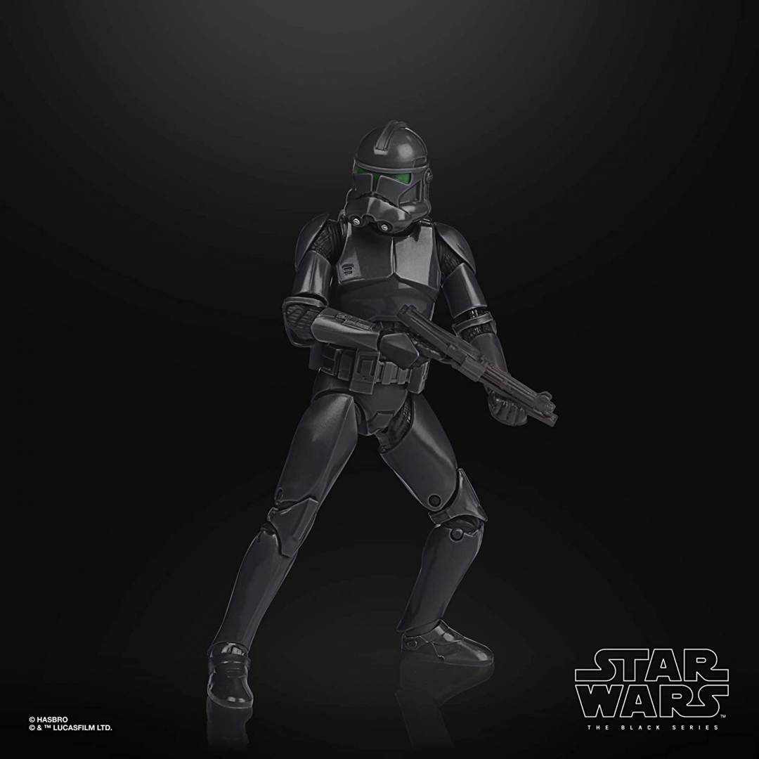 New Star Wars Elite Squad Black Trooper Black Series Figure available ...
