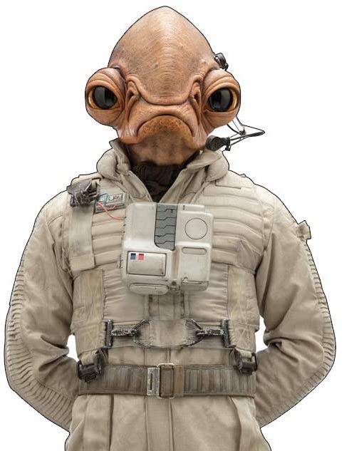 New Rise of Skywalker Mon Cal General Life Size Cardboard Standee ...