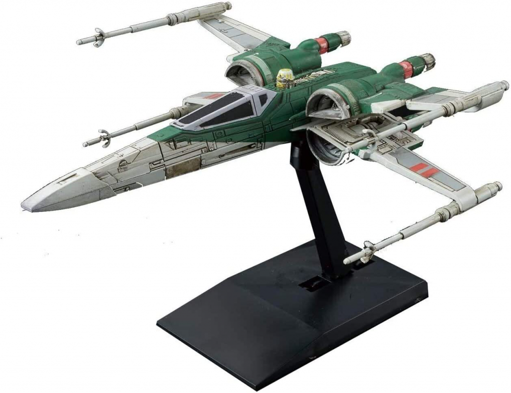 New Rise of Skywalker Resistance Green X-Wing Fighter Model Kit ...