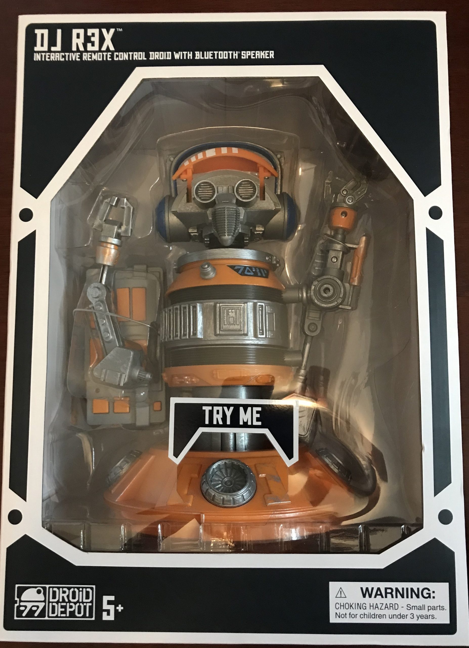 New Galaxy's Edge DJ R3X Interactive Remote Control Droid Toy available ...