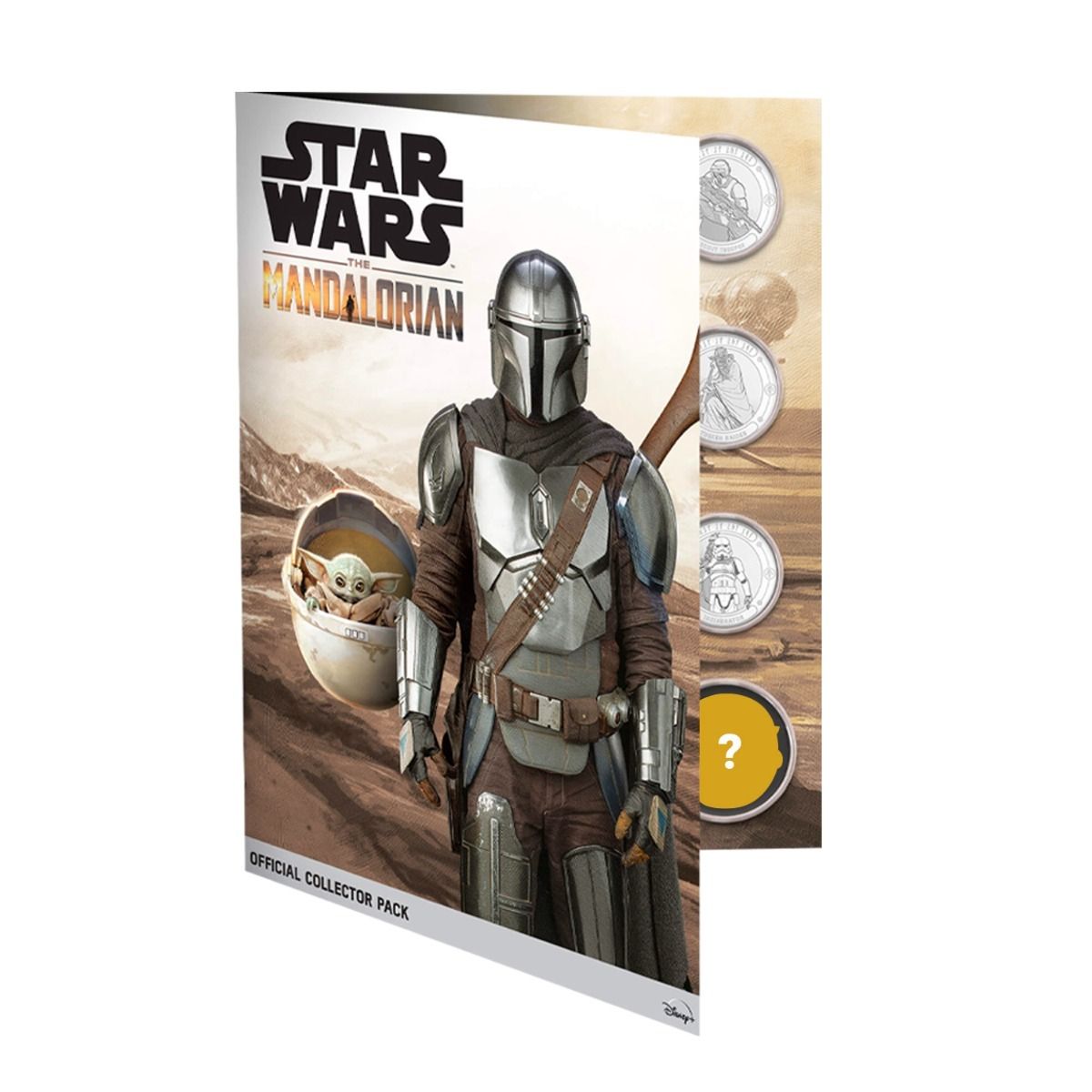 New The Mandalorian Limited Edition Commemorative Coin Advent Calendar ...