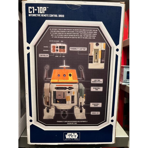 New Galaxy's Edge C1-10P "Chopper" Interactive Remote Controlled Droid ...