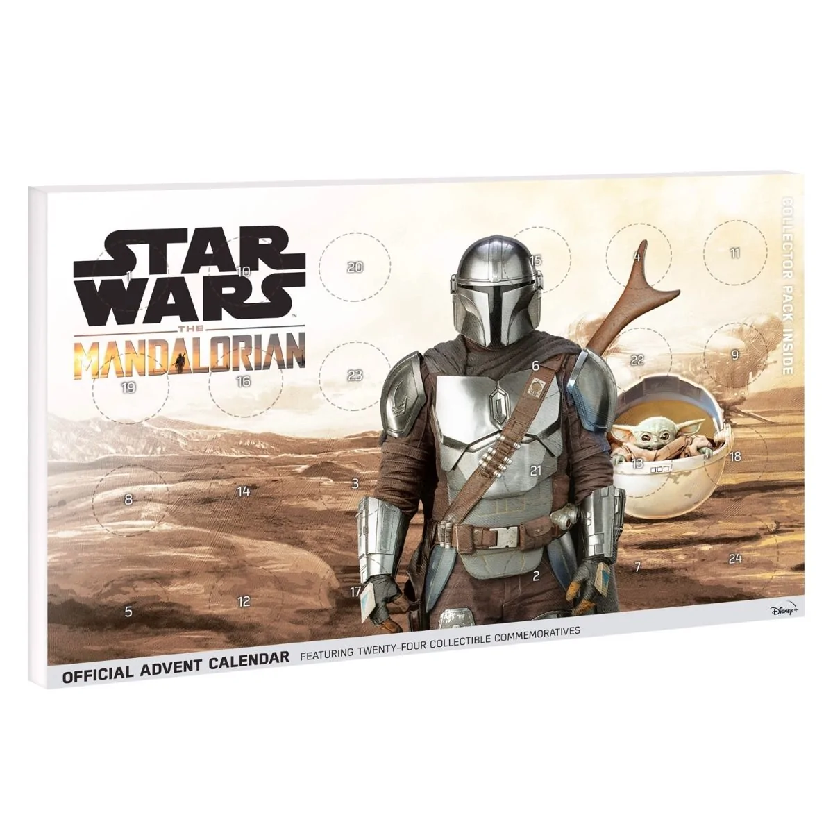 New The Mandalorian Limited Edition Commemorative Coin Advent Calendar ...