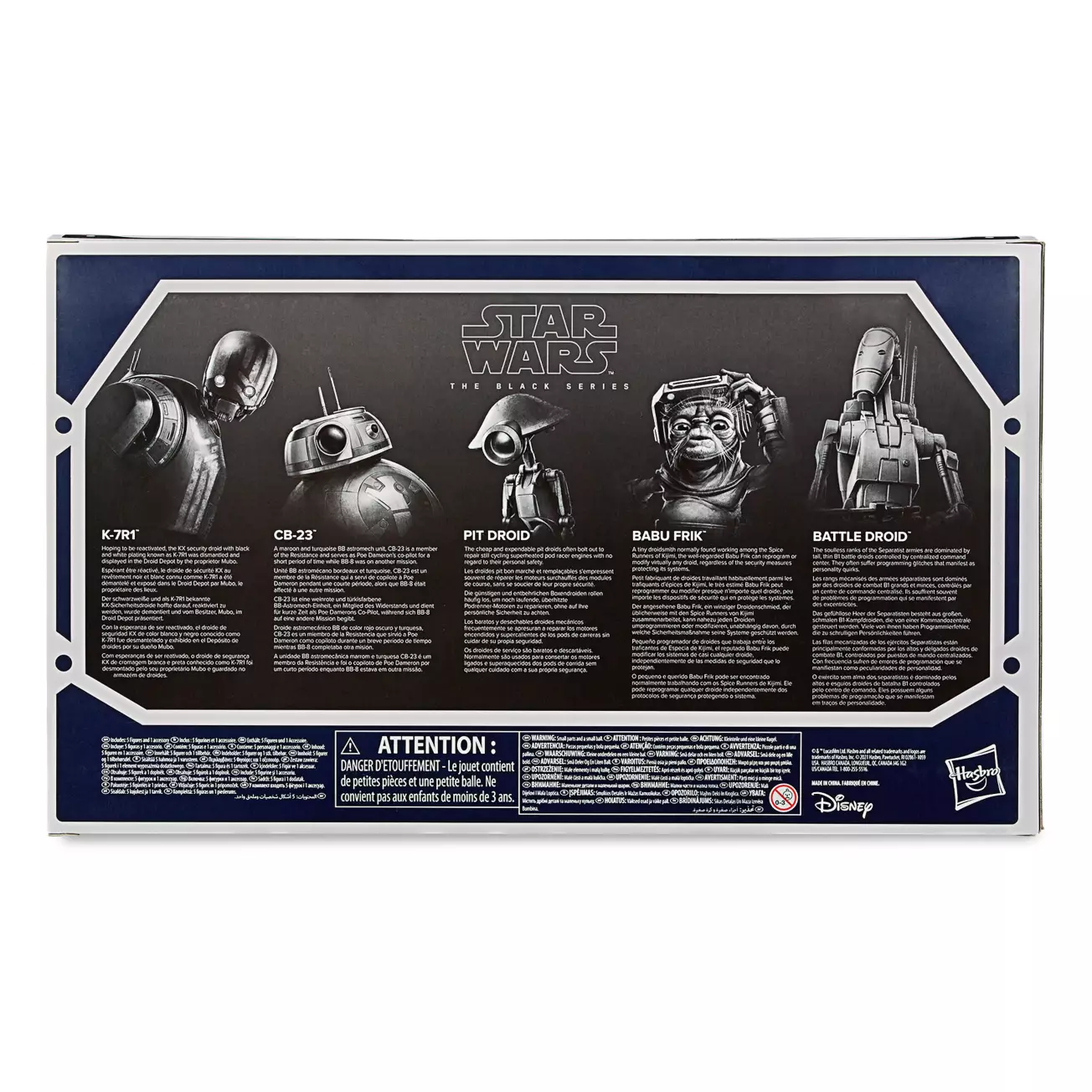 New Galaxy's Edge Droid Depot Black Series Figure 4-Pack available now ...