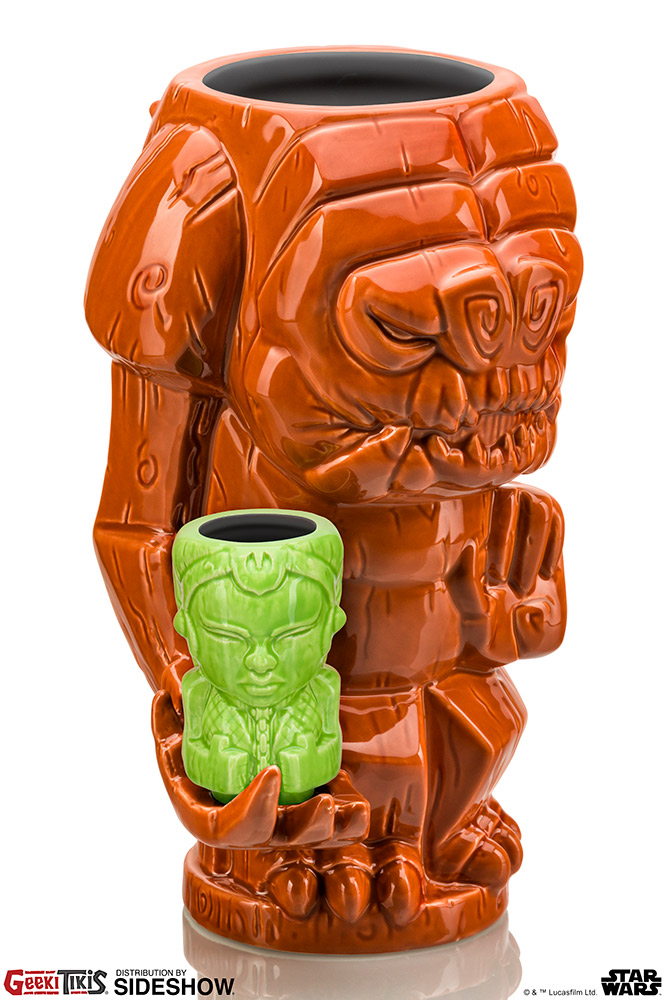 New Star Wars Rancor Tiki Mug with Oola Mini Muglet Set available now ...
