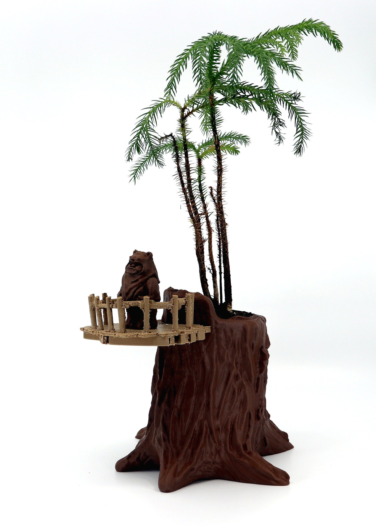 New Return of The Jedi Ewok Endor Tree House Plant Holder available now ...