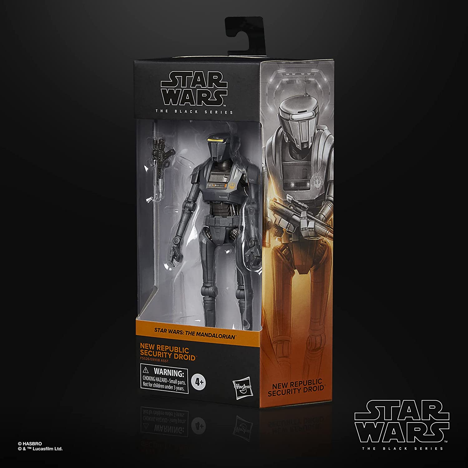 New The Mandalorian New Republic Security Droid Black Series Figure ...