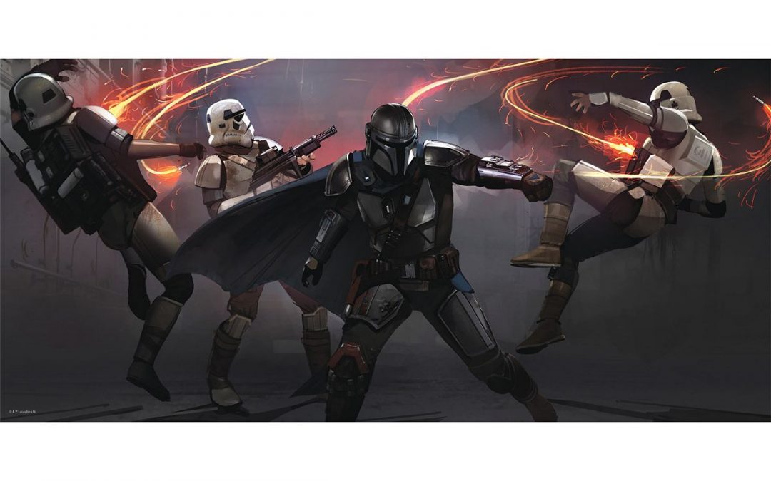 New The Mandalorian Mando (Din Djarin) Wall Decal Sticker Poster ...