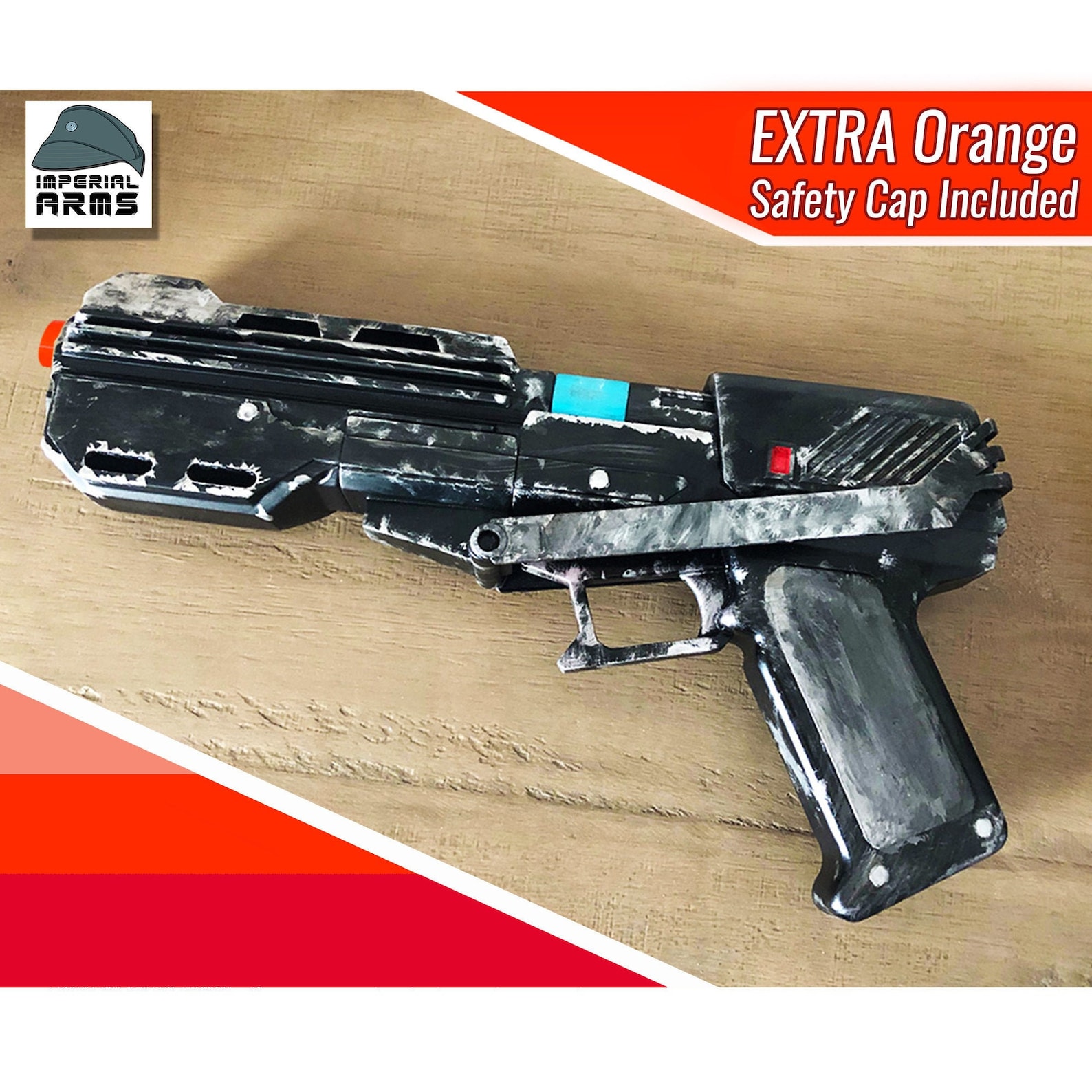New Star Wars Republic Commando DC-15S Sidearm Custom Replica Blaster ...