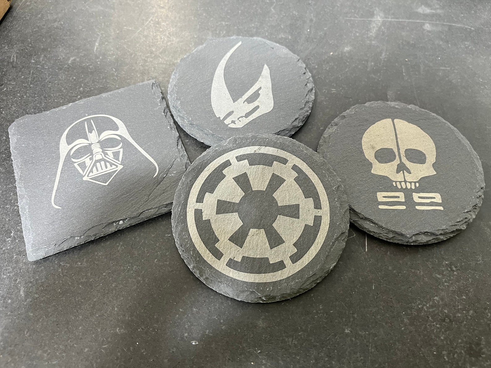New Star Wars Slate Coasters Set available now! | The Force Awakens Toys