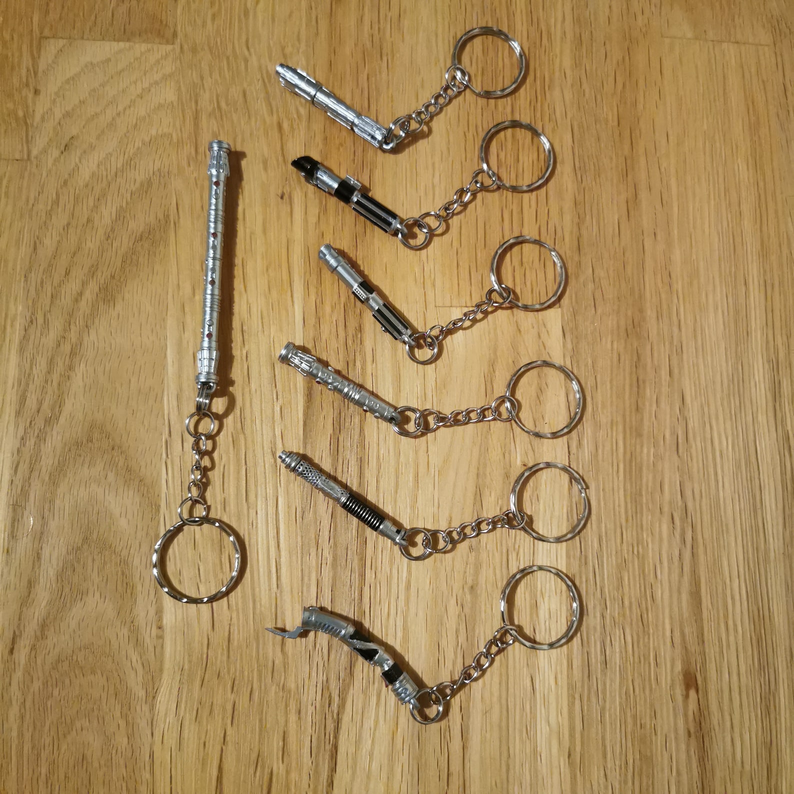 New Star Wars Lightsaber Keyring Set available now! | The Force Awakens ...