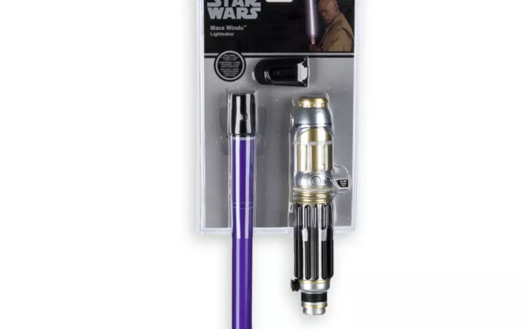New Star Wars Mace Windu Roleplay Accessory Lightsaber Toy available ...