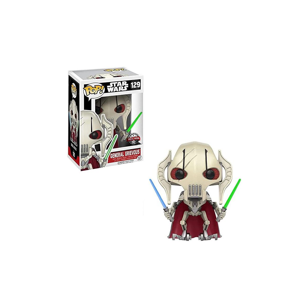 New Star Wars General Grievous Funko Pop! Bobble Head Toy available now ...