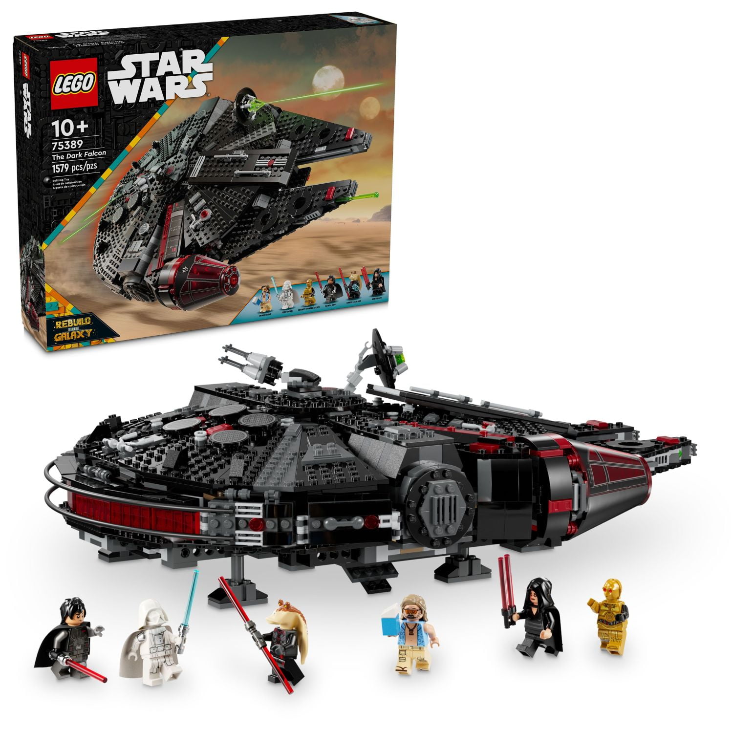 New Star Wars Rebuild the Galaxy The Dark Falcon Lego Set available now ...