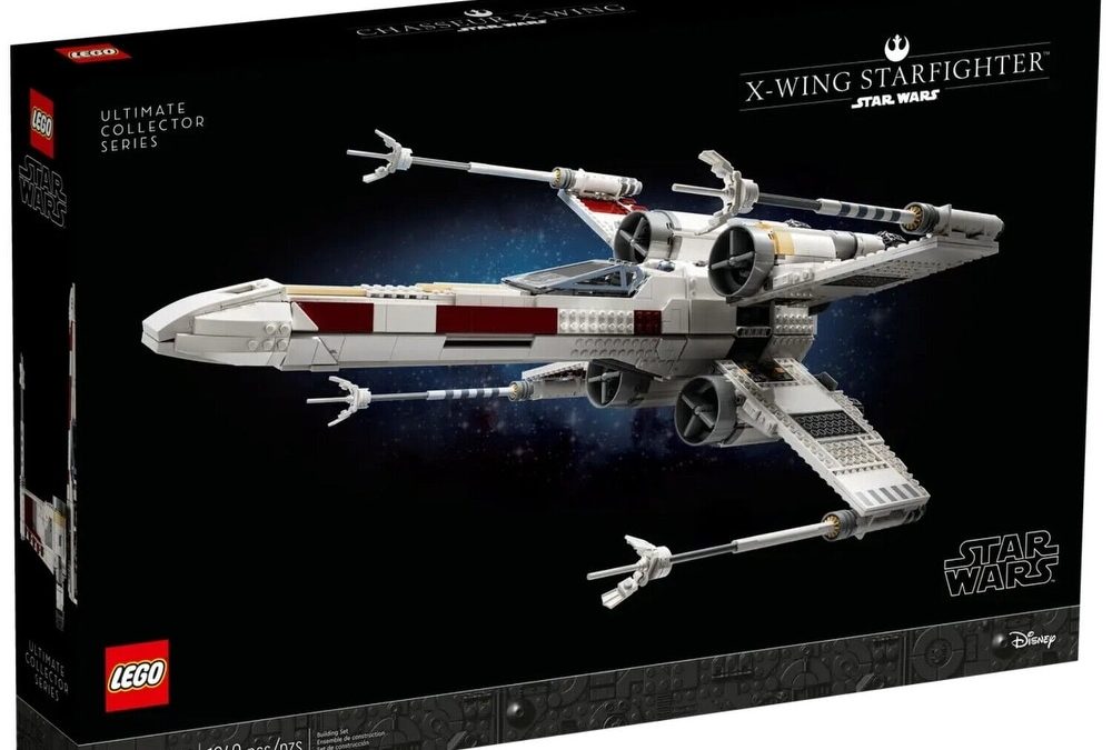 New A New Hope X-Wing Starfighter Building Kit Lego Set available now ...